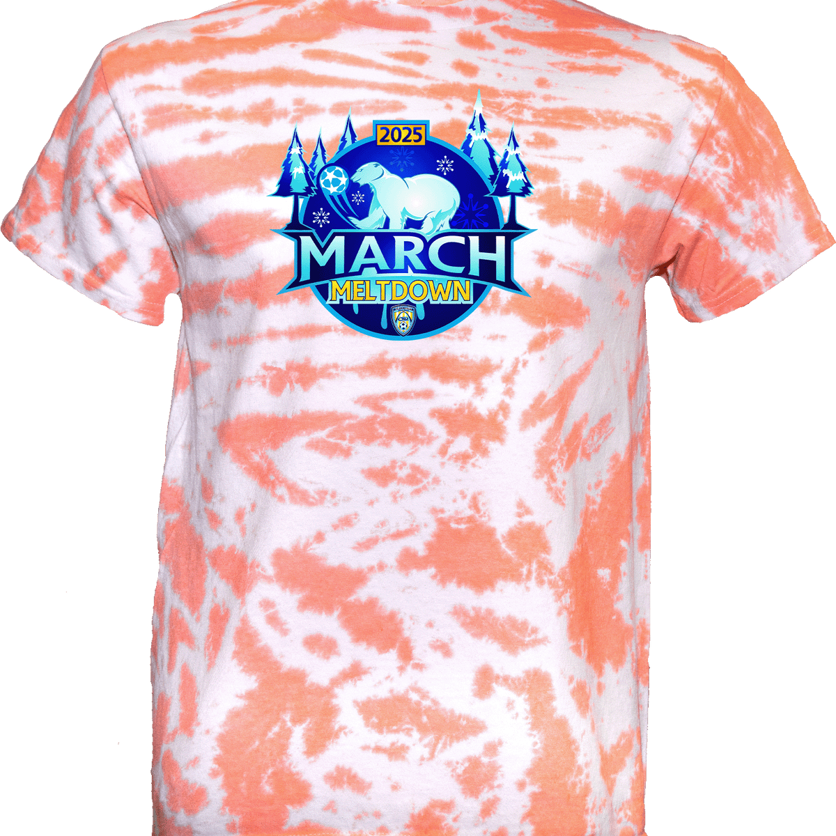 Tie-Dye Short Sleeves - 2025 Gateway Rush March Meltdown – Simax Sports