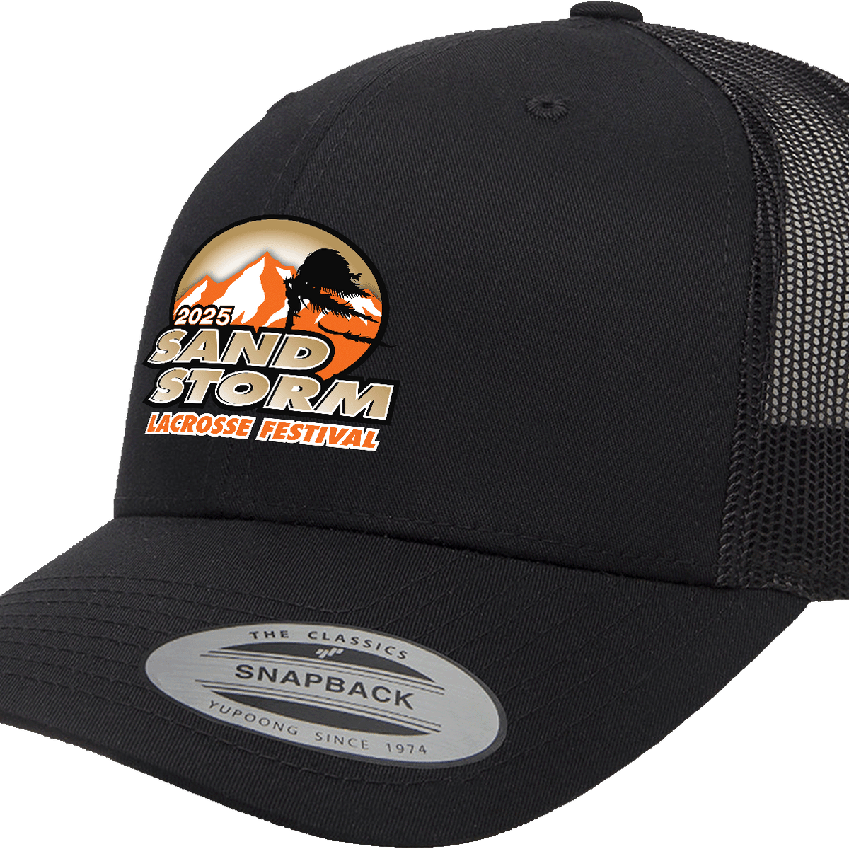 Trucker Hat Embroidered - 2025 SandStorm Lacrosse – Simax Sports