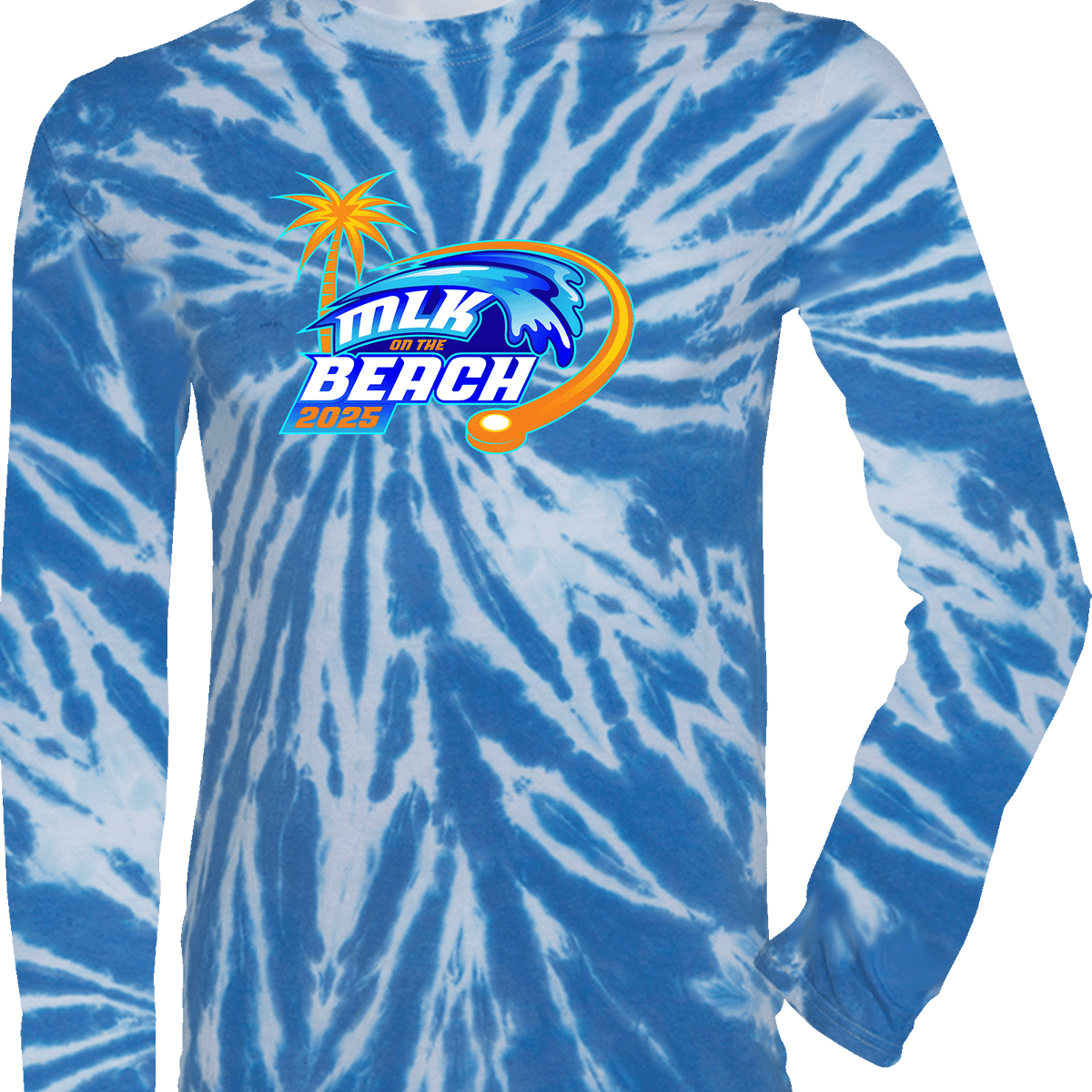 Tie-Dye Long Sleeves - 2025 MLK On The Beach – Simax Sports