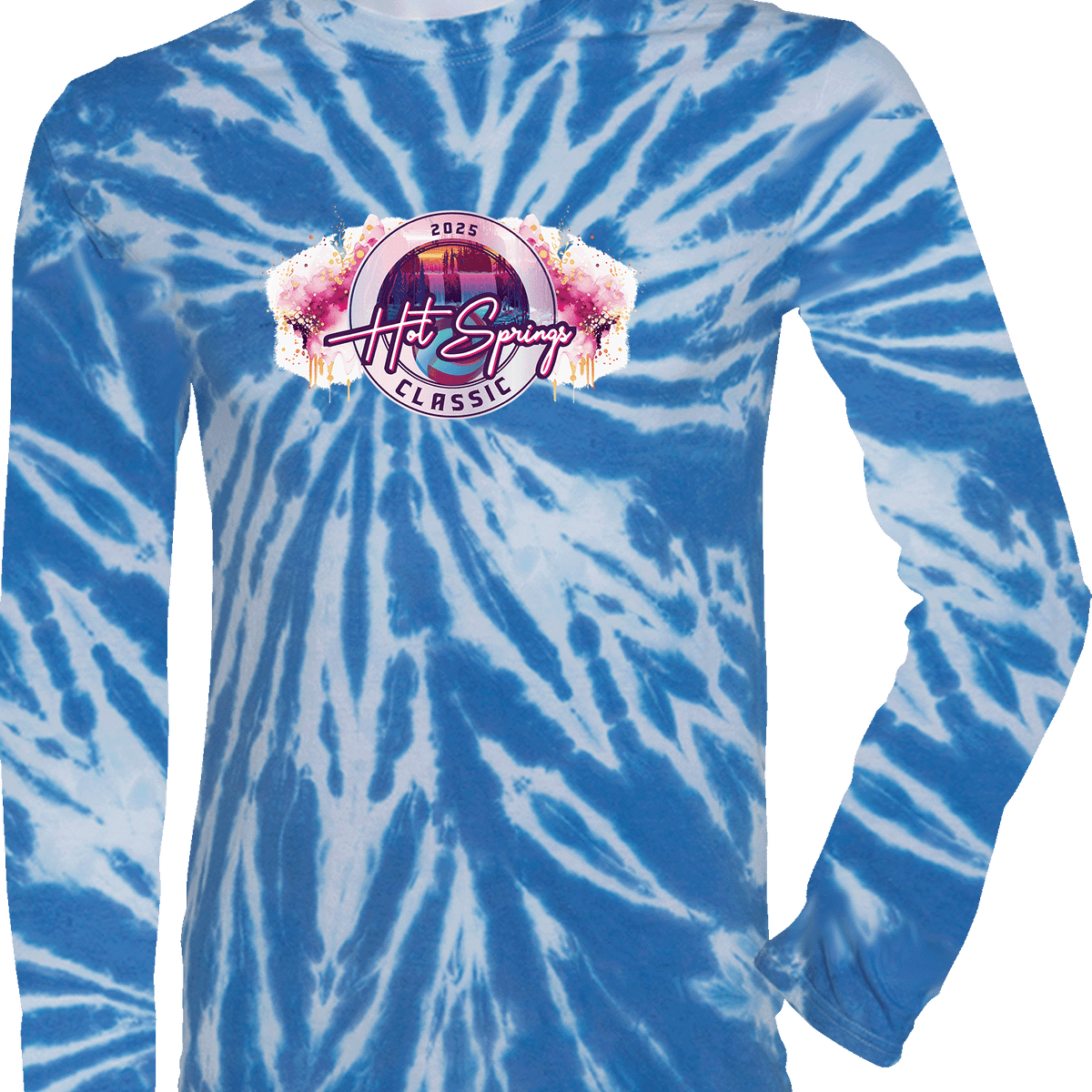 Tie-Dye Long Sleeves - 2025 Hot Springs Classic – Simax Sports