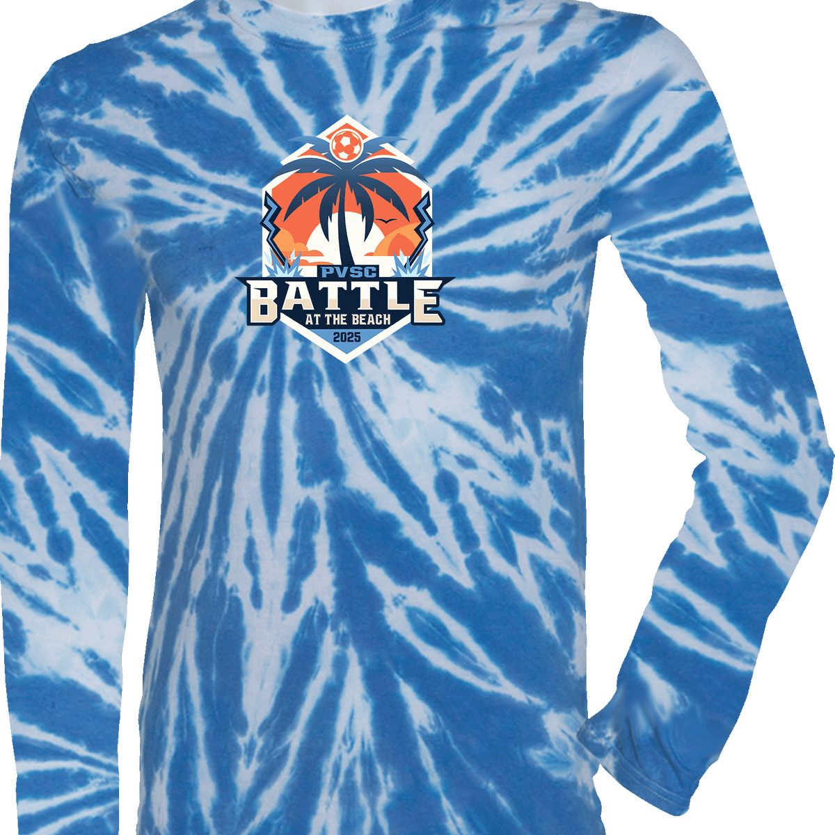 Tie-Dye Long Sleeves - 2025 PVSC Battle At The Beach - Two – Simax Sports
