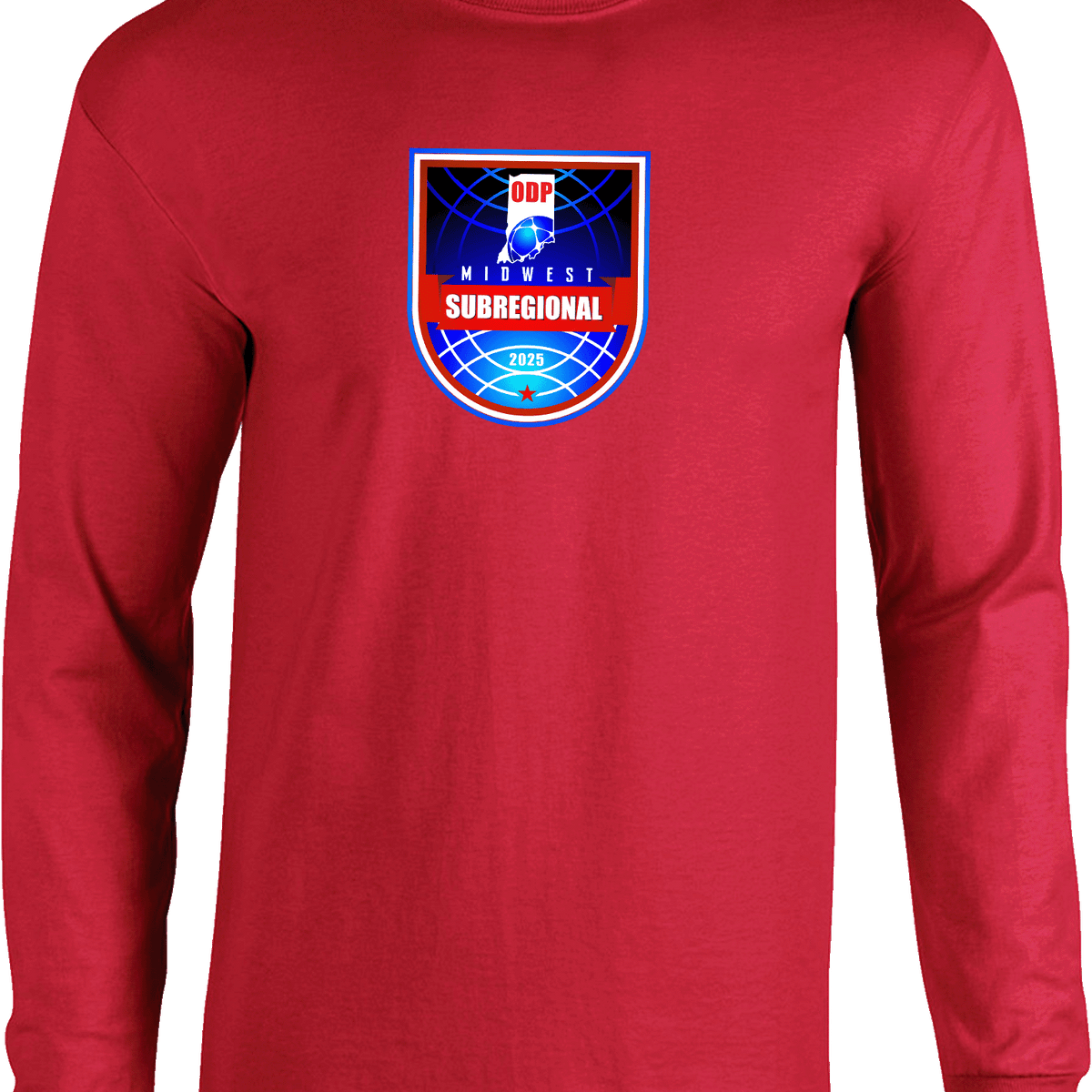 Long Sleeves - 2025 USYS ODP IN Midwest Subregional – Simax Sports