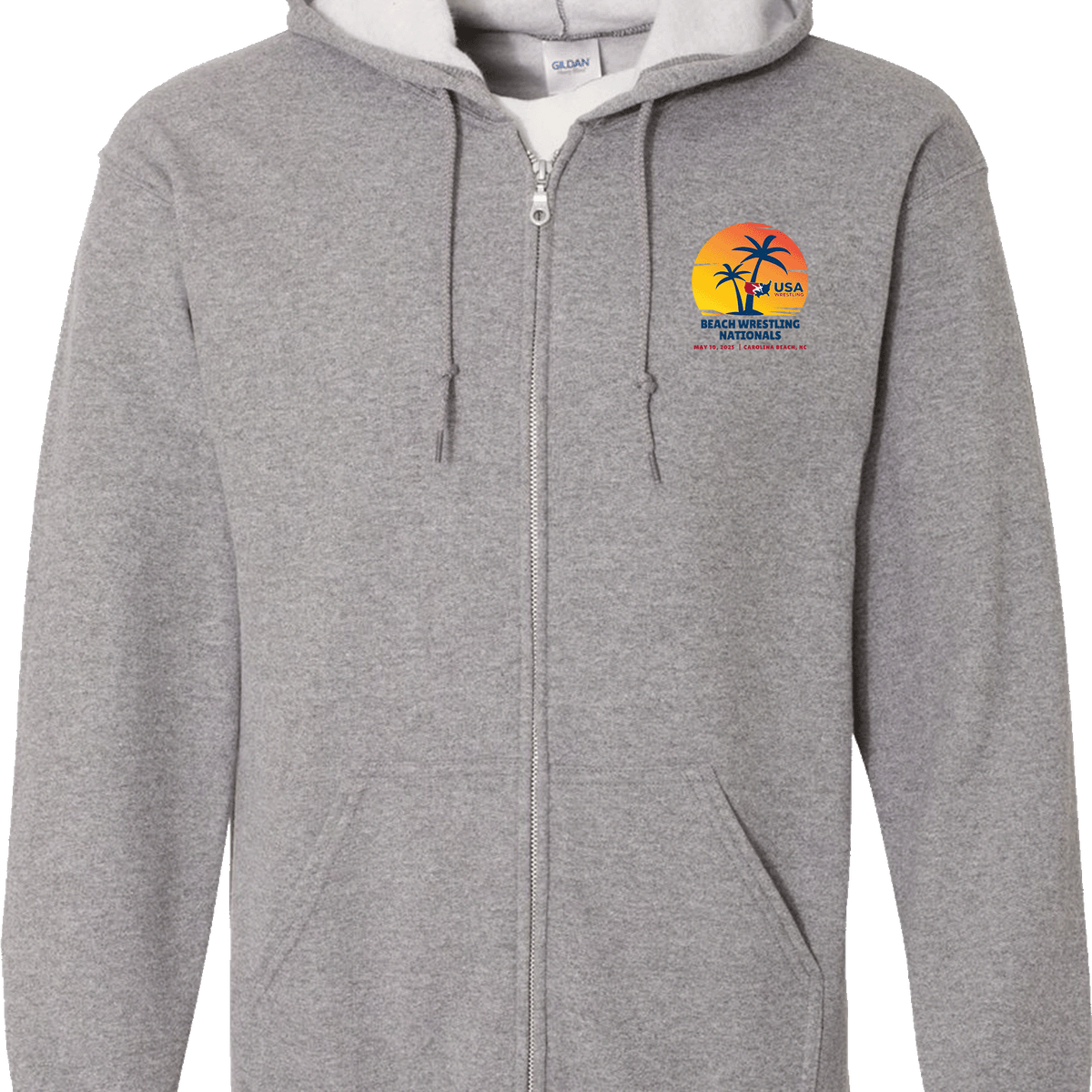 Full Zip Hoodies - 2025 USMC/USA Beach Nationals – Simax Sports