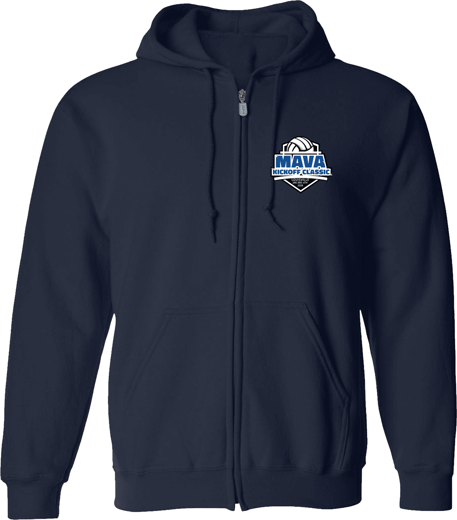 Full Zip Hoodies - MAVA Kickoff Classic 2026 – Simax Sports