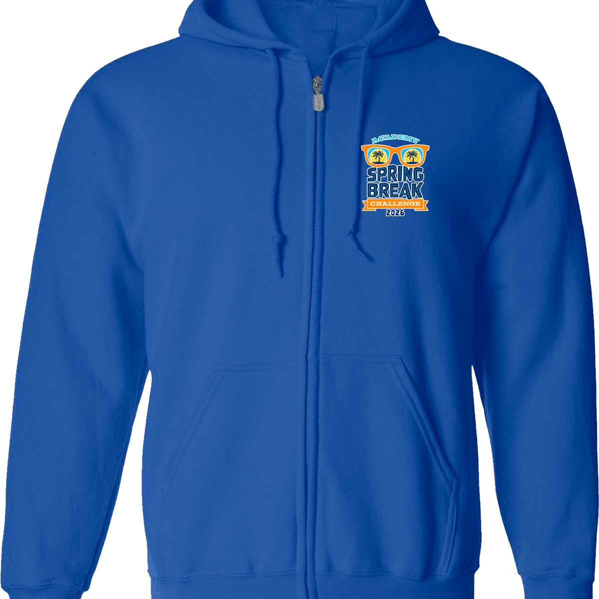 Full Zip Hoodies - Academy Spring Break Challenge 2026 – Simax Sports