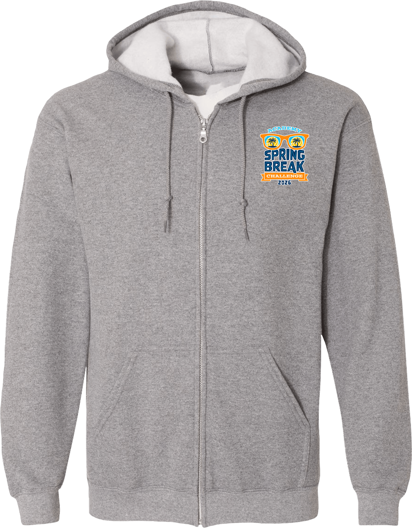 Full Zip Hoodies - Academy Spring Break Challenge 2026 – Simax Sports